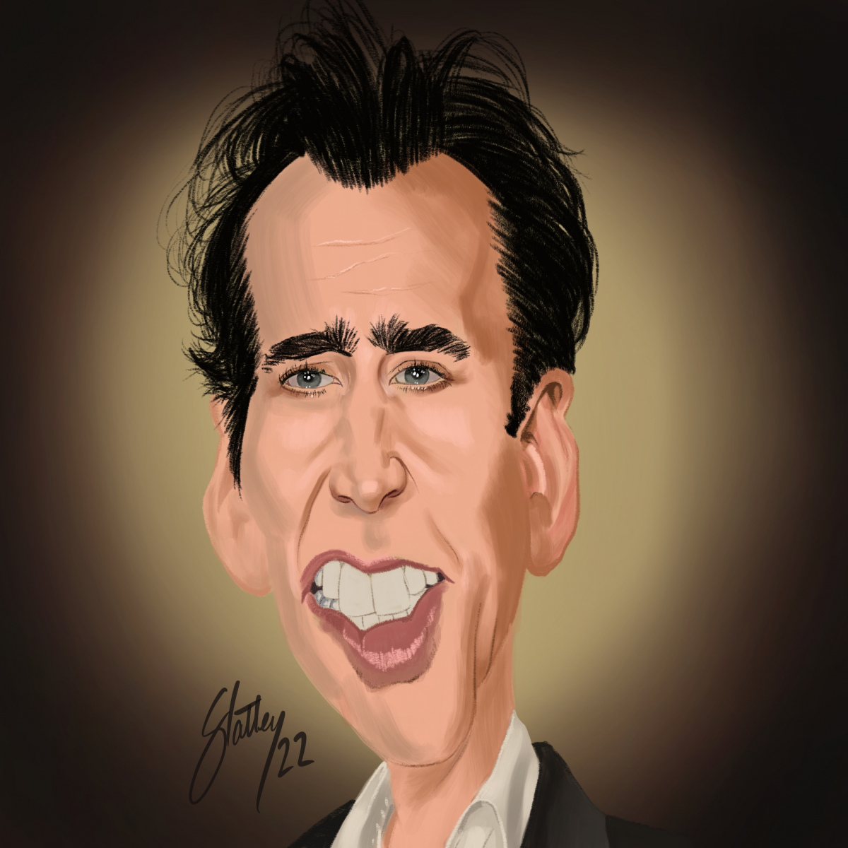 Color caricatures - David Slatten Caricatures